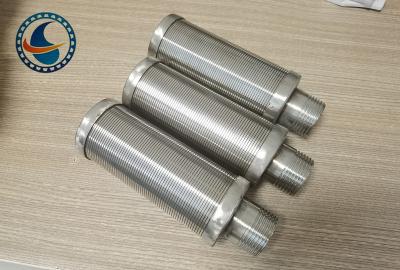 China SS304 Rod Based Continuous Slot Wedge Wire Screen Pipe for sale