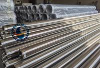 China 0.3mm Slot Wire Wrapped Screen Pipe Of SS316L For Oil Wells for sale