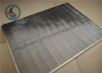 China Professional Wedge Wire Screen Panels V Shape For Sieving Industry for sale