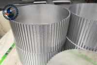 China Reverse Profile Wire Wedge Wire Screen Filter Of Stainless Steel 304 for sale
