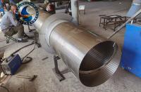China OD 600mm Wedge Wire Rotary Screen Drum Of Stainless Steel For Waste Water for sale