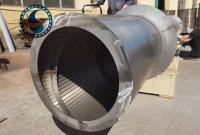China OD 600mm Wedge Wire Rotary Screen Drum Of Stainless Steel For Waste Water for sale