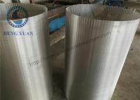 China 304 SS Johnson Screens Groundwater And Wells V Shape For Drum FIlter for sale