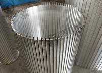 China Stainless Steel 316l Rotary Sand Screening Johnson Wound Screen Filter Drum for sale