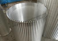 China 304 Grade Johnson Screen Filter Basket , Water Treatment Wire Mesh Drum for sale