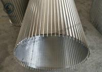 China Stainless Steel 316l Rotary Sand Screening Johnson Wound Screen Filter Drum for sale