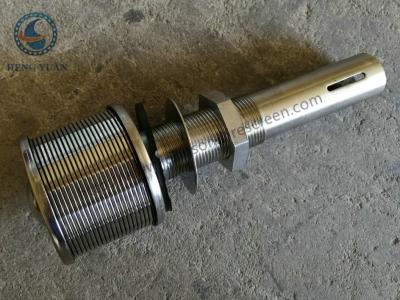 China High Precision Water Screen Nozzle , Sand Filter Nozzles 316L Grade for sale