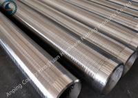 China Filtration V Shape Wedge Wire Mesh Sand Control Stainless Steel Materials for sale