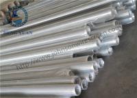 China Low Carbon Steel Water Well Pipe , Well Casing Screen 1.0 Mm Slot Size for sale