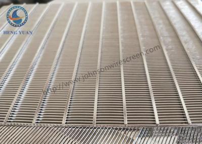 China 304 Stainless Steel Sieve Screen Slot Screen Panel 500 Mm Length for sale