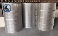 China SS304 Wedge Wire Rotary Screen 1008mm Diameter for Wastewater for sale