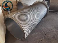 China SS304 Reverse Wedge Wire Rotary Screen Filter 800mm x 1500mm for sale