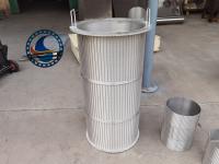 China SS304 Wedge Wire Rotary Screen Drum Filter 750x1100mm for sale
