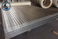 China SS316L Wedge Wire Screen Panels for Petroleum Filtration for sale