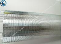 China SS304 Continuous Slot Wedge Wire Screen Pipe for sale