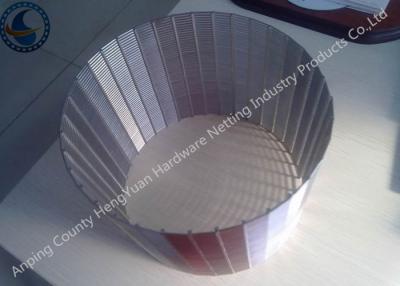 China LGG Vee Stainless Steel Wedge Wire Screen Anti - Corrosion 1.5*2mm Profile Wire for sale