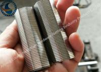 China LGG Vee Stainless Steel Wedge Wire Screen Anti - Corrosion 1.5*2mm Profile Wire for sale