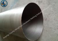 China Professional Wedge Wire Mesh Non - Clogging Stainless Steel / LLG Material for sale