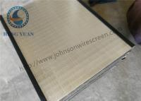 China Professional Wedge Wire Screen Panels For Coal Washer 0.5mm Slot Size for sale
