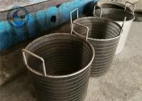China Stainless Steel 316L Johnson Screen Basket Cylinder Inside Filter Type for sale