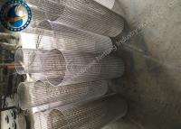 China Big Gap Up To 30mm Wedge Wire Screen Panels For Gas / Solid Filtration for sale