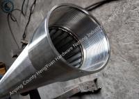China Threaded Coupling Ends Wedge Wire Screen Pipe For Water Well Drilling for sale