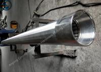 China Threaded Coupling Ends Wedge Wire Screen Pipe For Water Well Drilling for sale