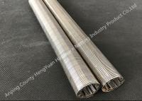 China Slot Continuous Cylinder Wedge Wire Mesh Anti - Corrosion ISO9001-2008 Listed for sale