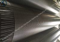 China Round Support Rod Full Types Wire Wrap Screenfor Liquid / Gas / Solid Filtration for sale