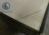 China Professional Johnson Wedge Wire Filter Elements 36mm Thickness Customezied for sale
