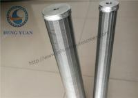 China Johnson Rotary Screen Drum Cone Shape Pipe Stainless Steel 316L Inside Filter for sale