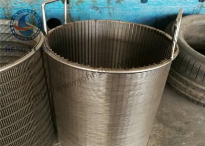 China Stainless Steel Johnson Filter Backwasher Wedge Wire Screen Rotary Screen Drum for sale
