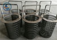 China SS Rotary Drum Screen Johnson Wedge Wire Screen Heat FITO Filter Cylinder for sale