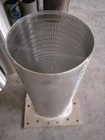 China Stainless Steel 316L Rotary Screen Drum Wire Strainer Basket 520 Mm Diameter for sale