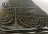 China Low Carbon Steel Woun Wedge Wire Screen Panels For Coal Washer 1219 Mm Length for sale