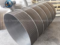 China Inner Diameter 1250mm Wire Mesh Drum Full Welded For Waste Water for sale
