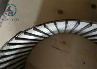 China High Filtration Ss 304 Johnson Wire Screen V Shaped 0.25mm Slot for sale