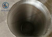 China Stainless Steel Reverse Filter Screen Cylinder Wedge Wire Wound Screen Slot for sale