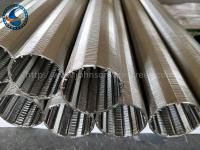 China 100 μm Rewind Industrial Wedge Wire Screen , From Inside To Outside Filter Type for sale
