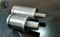 China SS Johnson Wedge Wire Screen Nozzle Customize For Client 0.05-1mm Slot Size for sale