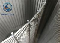 China Stainless Steel Johnson Water Filter Screen Pipe Slot Hole Shape for sale