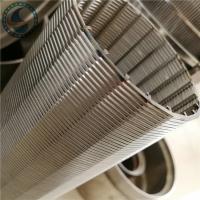 China V Shaped Wire 0.75mm Slot Johnson Screen Pipe For Screening for sale
