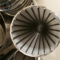China V Shaped Wire 0.75mm Slot Johnson Screen Pipe For Screening for sale