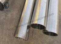 China Slot 60 Johnson Wire Screen Wedge Shaped Filter Element For Screening for sale