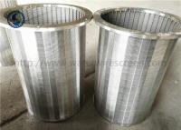 China Cylinder Filter Johnson Wedge Wire Screens Foti Slot 0.5 Mm Stainless Steel for sale
