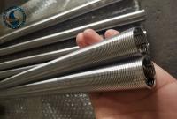 China Slot 0.02mm Wedge Wire Mesh , Johnson Screen Pipe for sale