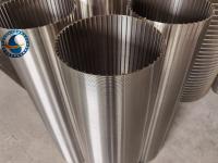China SS316L Wedge Wire Screen For Waste Water Filtration In Various Industries for sale