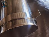 China 89mm Stainless Steel Vee Wire Filter Screen Customised For Liquid for sale