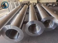 China Stainless Steel Vee Profile Wedge Wire Mesh Pipe Well Screen For Water for sale