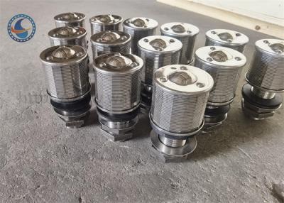 China Hastelloy Water Filter Nozzle Wedge Wire Screen Pipe Strainer using for sale